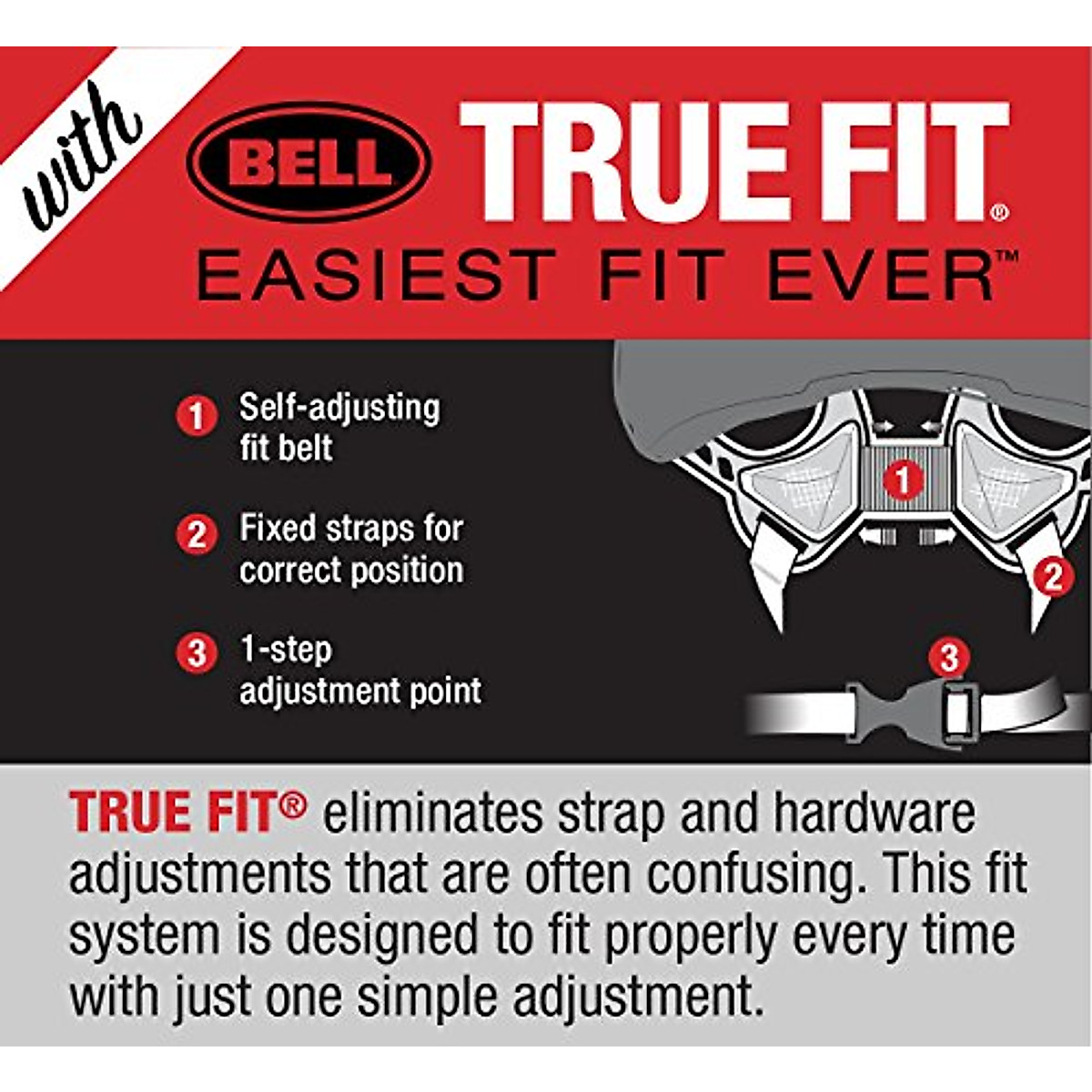 Bell 7060097 Adult Black Ti Fang Rig Helmet