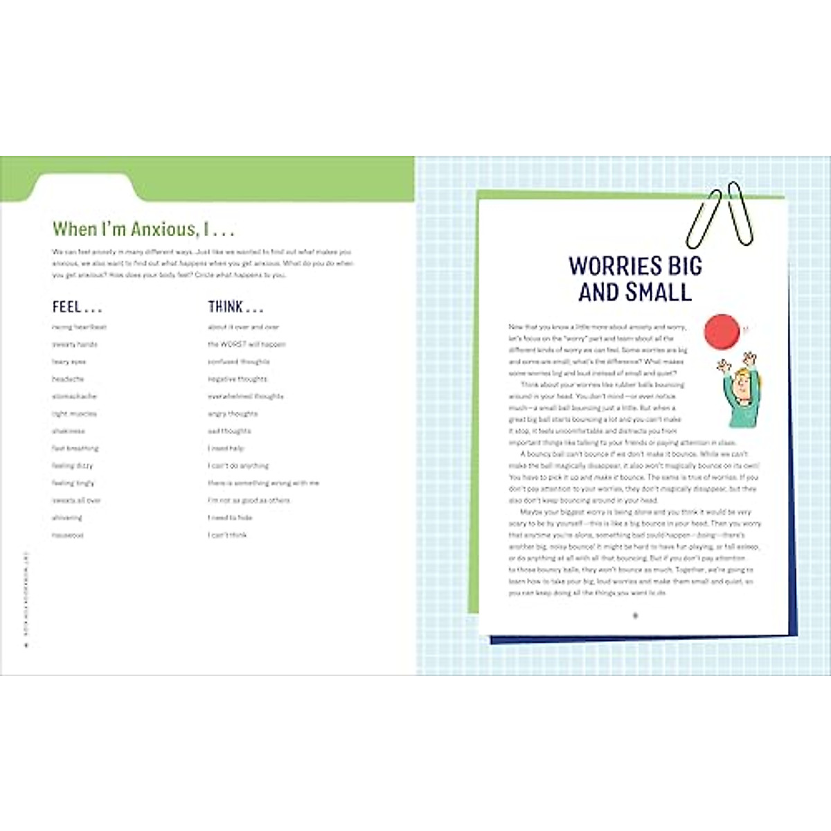 CBT Workbook for Kids: 40+ Fun Exercises and Activities to Help Children Overcome Anxiety & Face Their Fears at Home, at School, and Out in the World (Health and Wellness Workbooks for Kids)