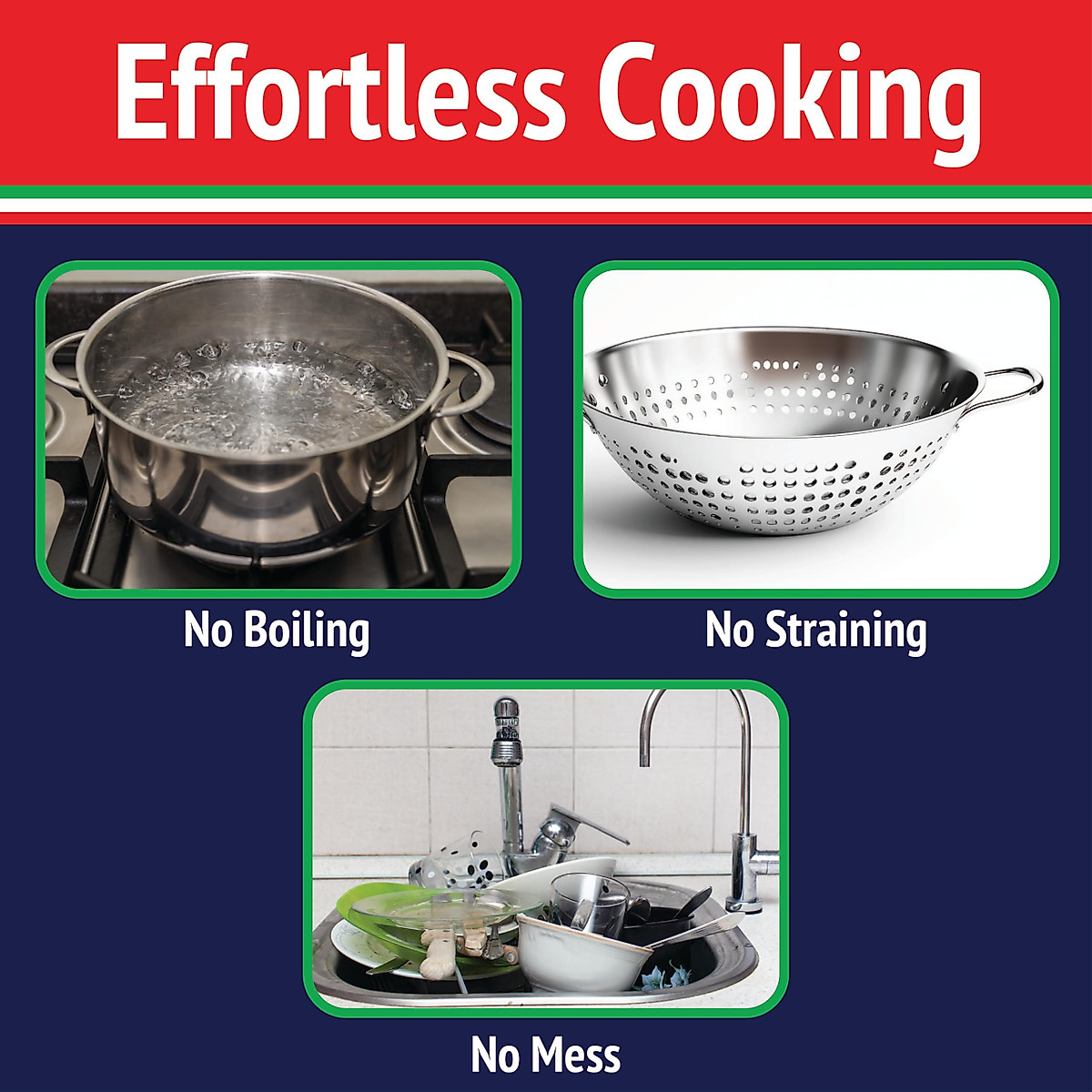 Microwave Pasta Cooker - The Original Fasta Pasta - No Mess, Sticking or Waiting For Boil