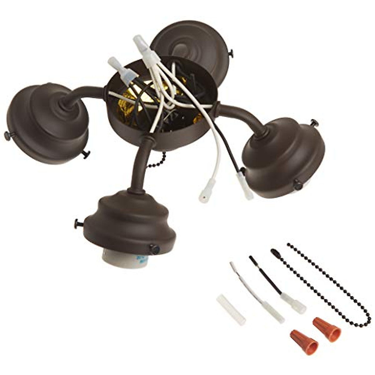 Hunter Fan Company, 99143, Four-Light New Bronze Fitter