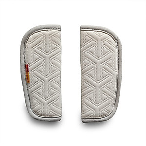 2 Pair Stroller Straps Covers Car Seat Belts Shoulder Pads Suit for Baby Kids (Large)