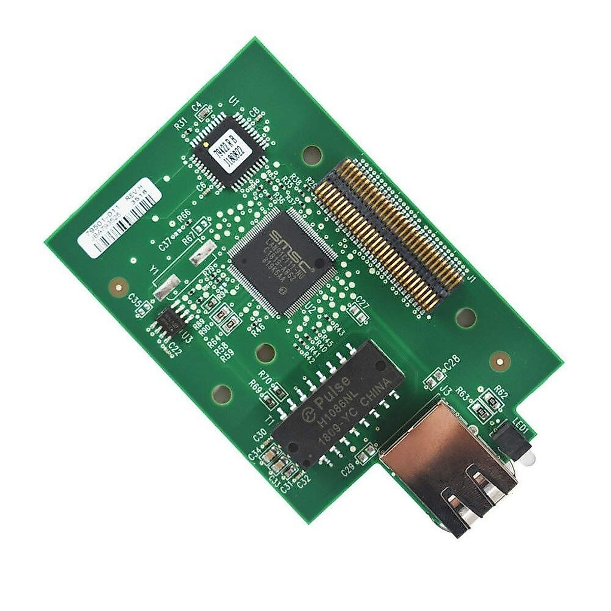 Advanced Printer Server Network Card Network Card Network Card Number: 79501-011 for Zebra ZM400/ZM600 Series Printers Thermal Bar Code Label Printer Built-in Cable Network Card