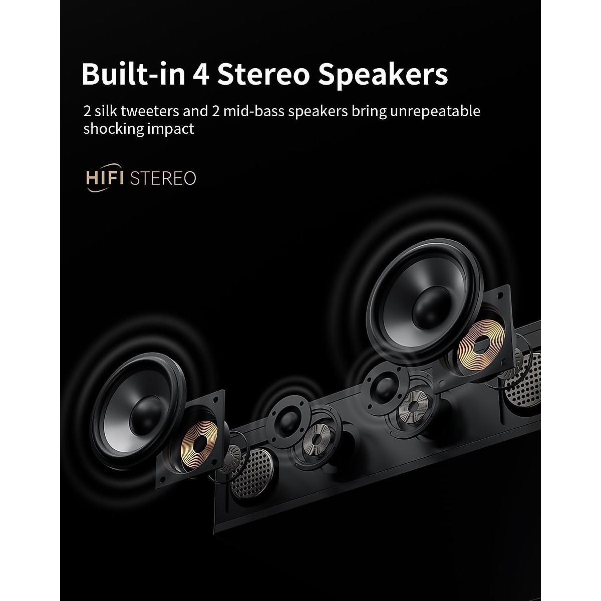 ANGELS HORN Vinyl Record Player, Bluetooth Turntable with Built in Speakers Phono Preamp, High Fidelity Turntables for Vinyl Records with Magnetic Cartridge AT-3600L, Belt Drive 2-Speed