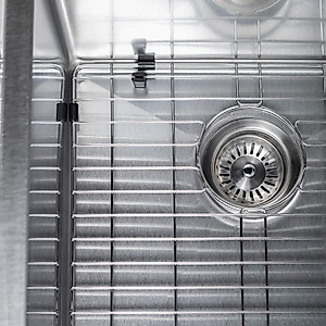 ZLINE 30" Meribel Undermount Single Bowl Scratch Resistant Stainless Steel Kitchen Sink with Bottom Grid (SRS-30S)