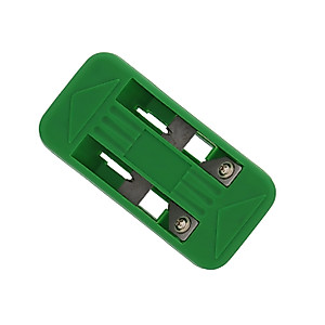 DCT Wood Veneer Double Edge Banding Trimmer, 1/2 to 1in – Spring-Loaded 6 Blade Band Trimming Tool for Plywood Edges