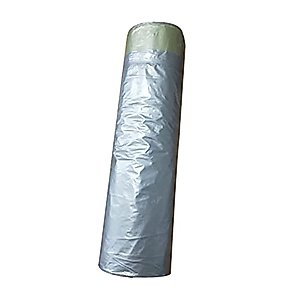 VALICLUD 3 Bags/90pcs Black Garbage Bags Waste Paper Basket Dumpster Bag Rubbish Bags Plastic Garbage Bags Waste Basket Trash Bags Wastebasket Point Break Trash Bags Recyclable Silver