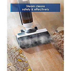 Tineco FLOOR ONE S5 Steam Corded Wet Dry Vacuum All-in-one, Hardwood Floor Cleaner Great for Sticky Messes, Smart Steam Mop for Hard Floors with Digital Display and Long Run Time