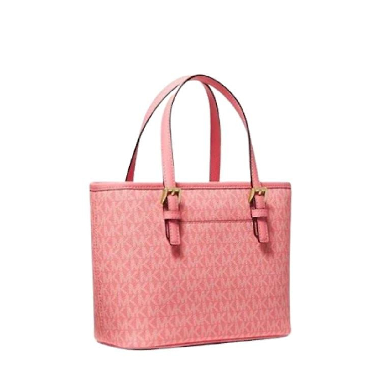 Michael Kors XS Carry All Jet Set Travel Womens Tote (GRAPRFRUIT)