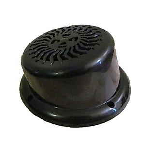 KCHEX 2 Black Wavy Blue LED 5.25" Flush Mount Speaker UV Waterproof