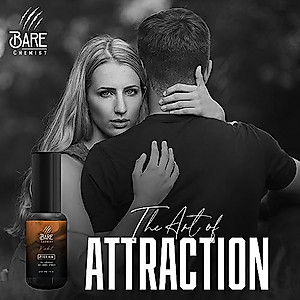 Bare Chemist Knockout Pheromone Cologne for Him - [Attraction Formula] Pheromone Cologne for Men 1oz. - Wood, Citrus, Spice