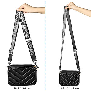 M10M15 Purse Strap Women Replacement Crossbody Strap Handbag Wide Adjustable Shoulder Belt for Guitar Luggage Camera