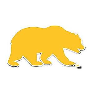 Berkeley University of California Golden Bears Cal UC Golden Bears Cal UC Vinyl Decal Laptop Water Bottle Car Scrapbook Sticker (IND 00008a)