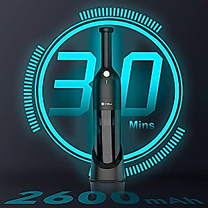 Handheld Vacuum Cordless, Rechargeable Car Vacuum Cleaner with 30 Mins Runtime, Mini Hand Vacuum with 10000 Pa Powerful Suction, Portable Hand Held Vacuum for Car Pet Hair Hardwood Floor Home, UMLo H6
