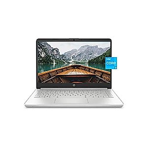 HP 14 Laptop, 11th Gen Intel Core i3-1115G4, 4 GB RAM, 128 GB SSD Storage, 14-inch Full HD Display, Windows 10 in S Mode, Long Battery Life, Fast-Charge, Thin & Light Design (14-dq2020nr, 2021)
