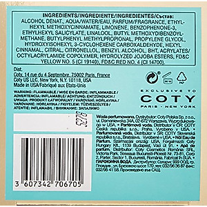 Coty Beyonce Heat Mrs. Carter World Tour Eau de Parfum Spray for Women, 3.4 Ounce