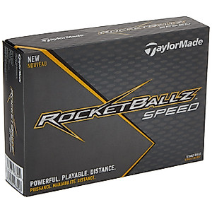 TaylorMade Rocketballz Speed Golf Balls (One Dozen)