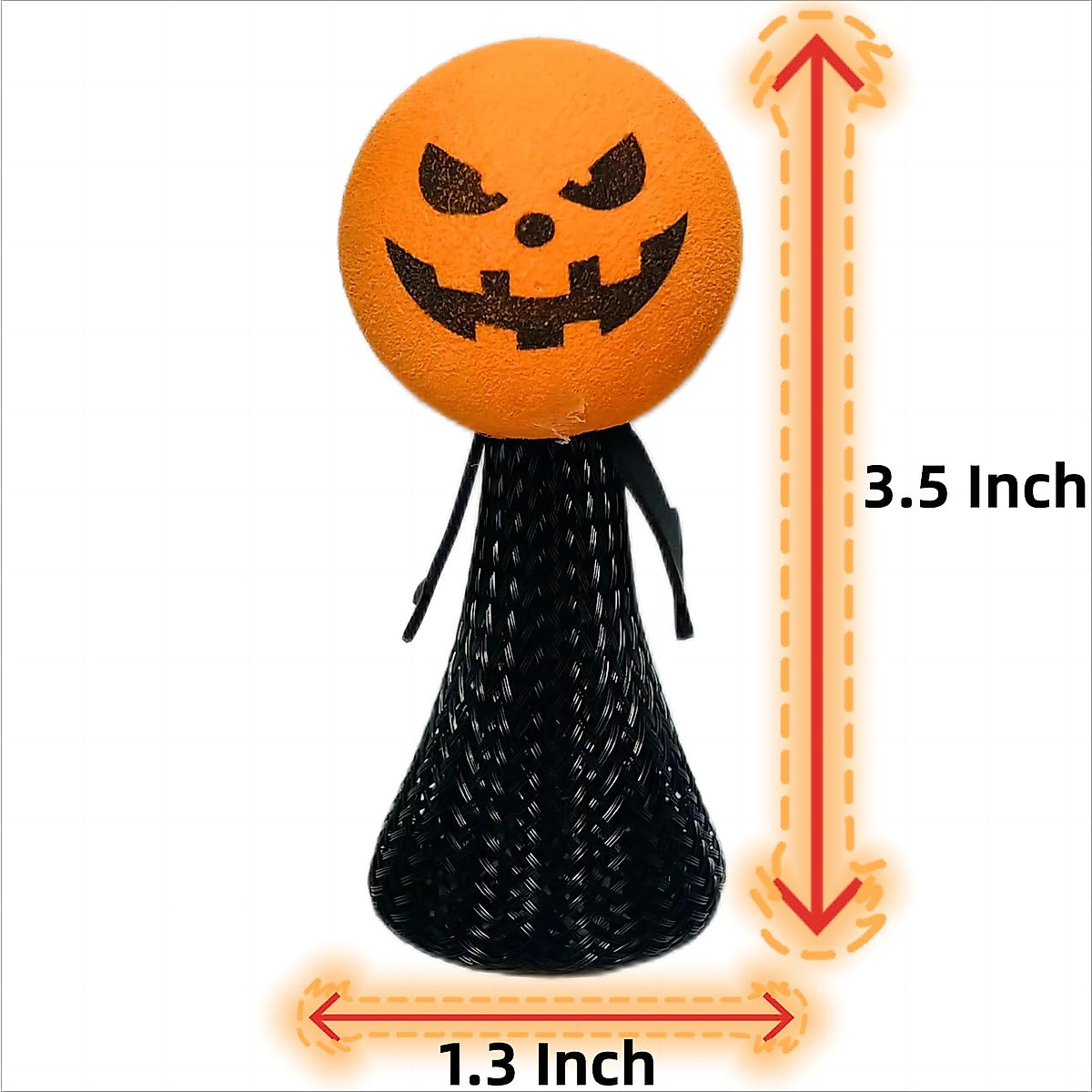 Jumping Popper - Jumping Toys 24Pack - Spring Launchers Toy -Bouncing Toys Funny Jump Bounce Elf - Fly Man - Halloween Party Favor Supplies for Kids - Bounce DollReward Prizes