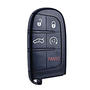 Key Fob Replacement Compatible for Chrysler 300 Dodge Charger 2011 2012 2013 2014 2015 2016 2017 2018 Challenger 2015-2018 Dart 2014-2016 Smart Key Car Keyless Entry Remote Control M3N-40821302