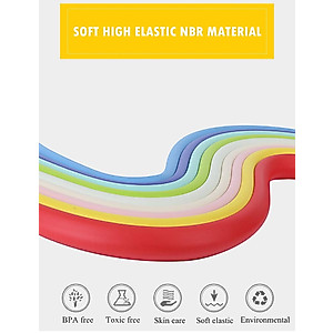 M2cbridge L Shape Extra Thick Furniture Table Edge Protectors Foam Baby Safety Bumper Guard 6.5 Ft (Pink)