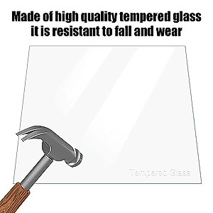 240350608 AP2115928 Refrigerator Crisper Drawer Cover Insert ，Refrigerator Glass Replacement for Frigidaire Kenmore, White-Westinghouse, Crosley Glass Shelf Replacement -24" x 15.5"Inches