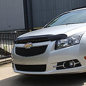 Auto Ventshade [AVS] Hood Shield Carflector | Low Profile, Smoke Color | 20516 | Fits 2003 - 2007 Toyota Matrix