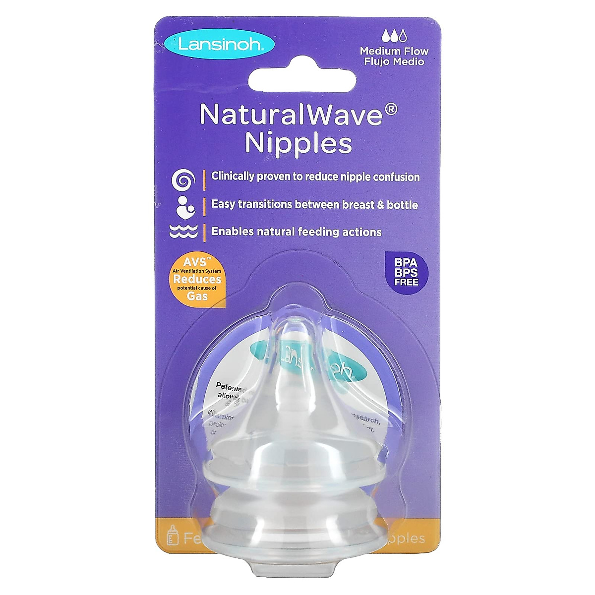 Infant Fast Flow Nipple (Set of 2)