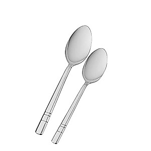 HENCKELS Madison Square 18/10 Stainless Steel Flatware Set, 20-piece, Silver