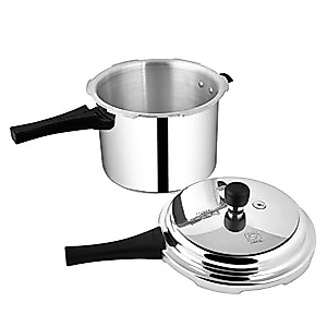 Prestige Popular Pressure Cooker, 5 L, Silver