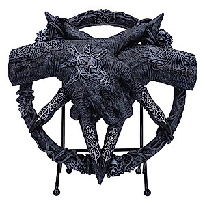 Nemesis Now, Black, 24.5cm Hold of Baphomet Hand Free Standing Plaque