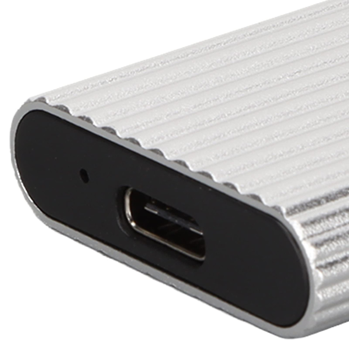 M.2 SSD Enclosure Adapter, Tool- USB C 3.1 to M.2 SATA PCIe M Key, PCIe B, M Key SSD Solid State Drive External Enclosure, Compatible with SATA 2242 2260 2280