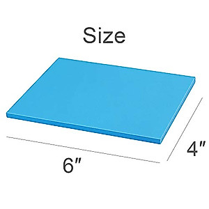 Sticky Notes 4x6 in Bright Stickies Colorful Super Sticking Power Memo Pads Strong Adhesive 6 Pads/Pack 48 Sheets/pad…