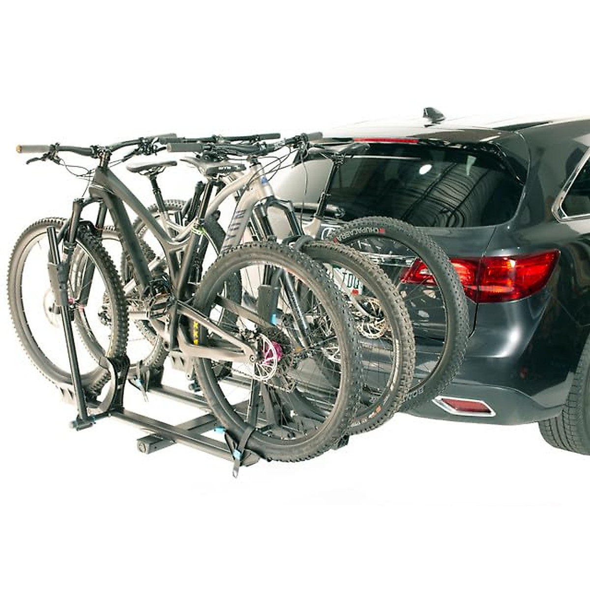 RockyMounts MonoRail Add-On for 2" platform hitch bike rack. Fits kid's/BMX bikes with 20" wheels up to 48" long bikes with 29" wheels and fat bike