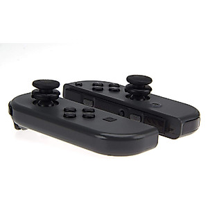 iMW Joy-Con Caps (4 Packs) - Black - Nintendo Switch Standard Edition