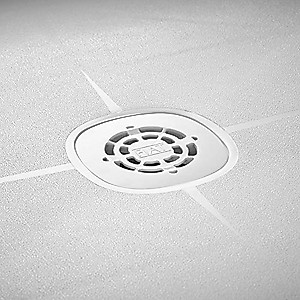 PROFLO PFSB3434WH PROFLO PFSB3434 Morenci 34" x 34" Square Shower Base with Single Threshold and Center Drain