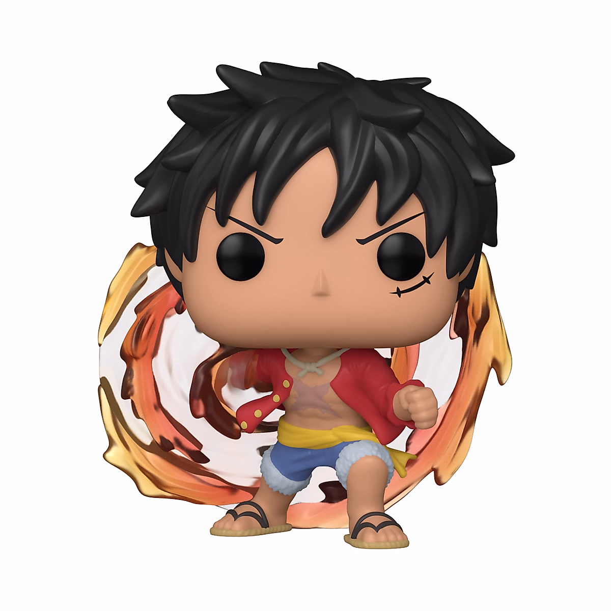 Funko Pop! Animation: One Piece - Red Hawk Luffy - Glow in The Dark - Chase - Amazon Exclusive - Collectable Vinyl Figure - Gift Idea - Official Merchandise - Toys for Kids & Adults - Anime Fans