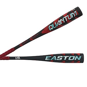 Easton | QUANTUM Baseball Bat | USA |-5 / -11 Drop | 2 5/8" Barrel | 1 Pc. Aluminum, Orange