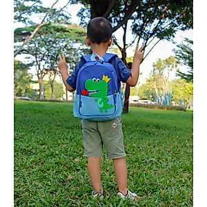 CHERUBIC Toddler Backpack, Kids Travel Backpack, Waterproof Cute Small Preschool Backpack Cartoon Daycare Bag