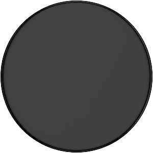 PopSockets : PopGrip Basic - Extendable Base and Grip for Smartphones and Tablets [Top Not Replaceable] - Black