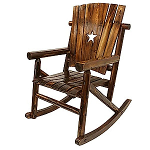 Char-Log Single Rocker with Star