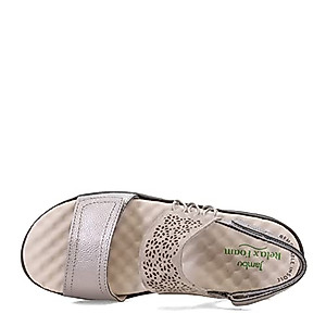 Jambu Alba Women's Sandal 9 B(M) US Gunmetal-Grey