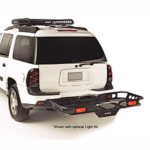 ROLA 59502 Vortex Steel Cargo Carrier, Hitch-Mount, High-Capacity Basket (2-Inch Receivers)