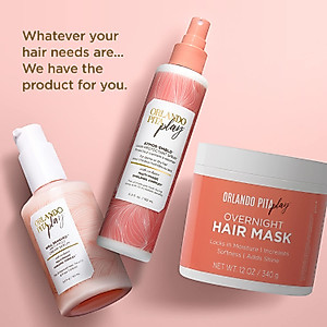 ORLANDO PITA PLAY Atmos-Shield 10-In-1 Thermal Heat Protectant Hairspray, Detangles, Protects Hair Color, Restores Shine, Reduces Frizz, UV Protection, Prevents Split Ends, Adds Body, 6.5 Fl Oz