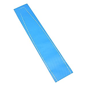 PS5 Console Middle Skin, Scratch Resistant Protective Game Console Middle Strip Sticker for PS5 Digital Edition Host (Blue)