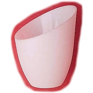 2 Pack Plastic Lampshade, 5.7 inch High, 4.1 inch Diameter, 1.65 inch Fitter, Replacement Plastic Lamp Shade for LED Floor Lamp