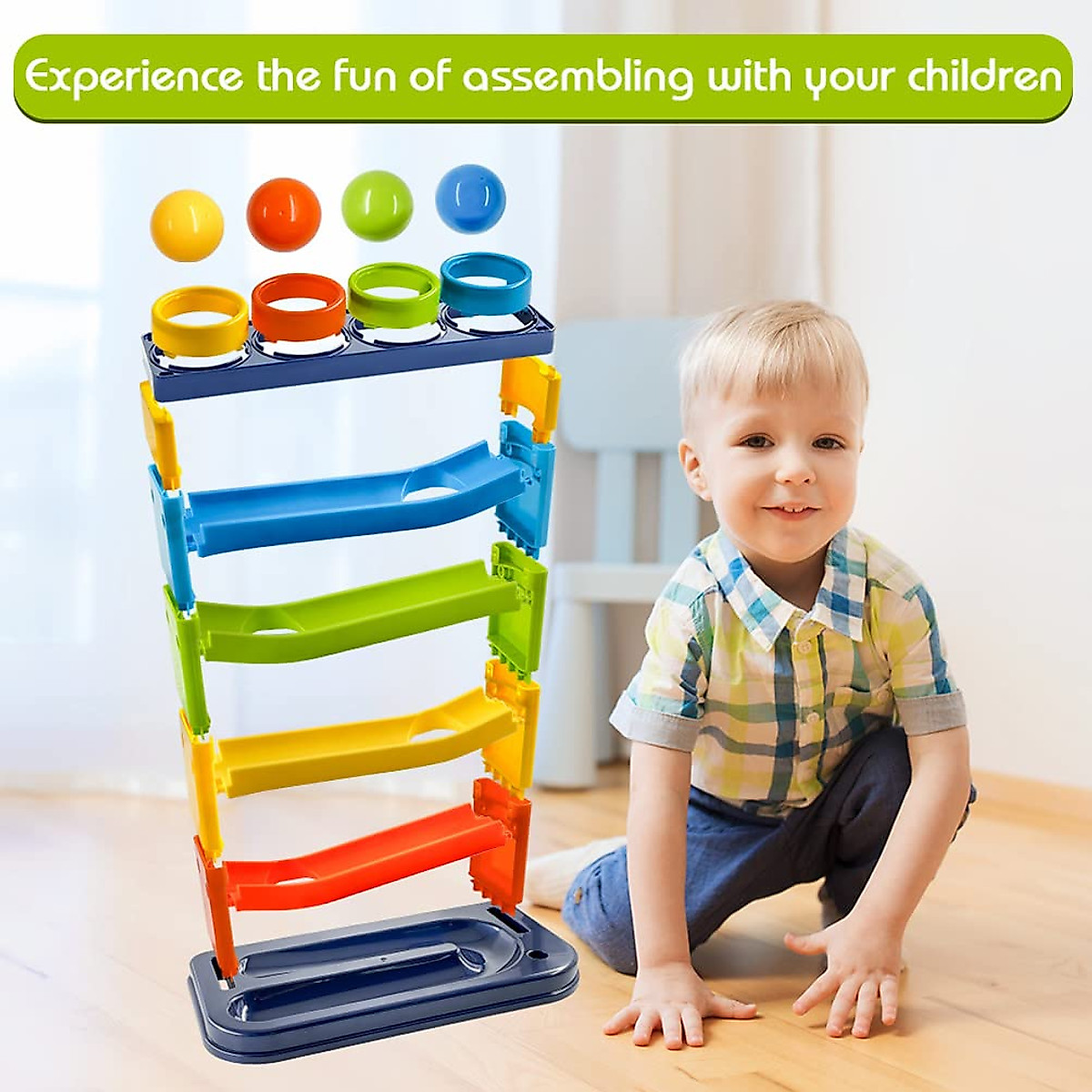 JooyTooy Pound a Ball Toy for Toddlers Boys and Girls, Drop Ball Toys Best Gifts for 1 2 3 4 5 Years Baby,STEM Educational Hammer Toys, Learning, Active, Early Developmental Toys