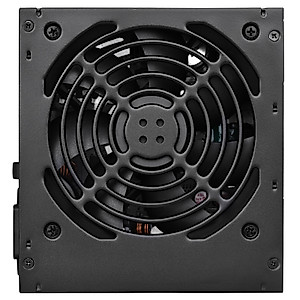 SilverStone Tek 750W 80 Plus Gold Fixed Cable Power Supply with Flat Black Cables and Quiet Fan Curve SST-ET750-G