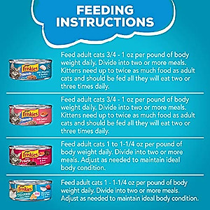 Purina Friskies Wet Cat Food Variety Pack, Fish-A-Licious Shreds, Prime Filets & Tasty Treasures - (32) 5.5 Oz. Cans