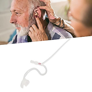 Sound Tubes, 10PCS Sound Tubes Sound Compact Plastic Replacement Slim Sound Tubes Tube for Repairing (Right Ear 2BR)