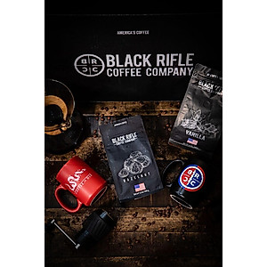 Black Rifle Coffee Company Vanilla, Medium Roast Ground Coffee, 12 OZ Bag