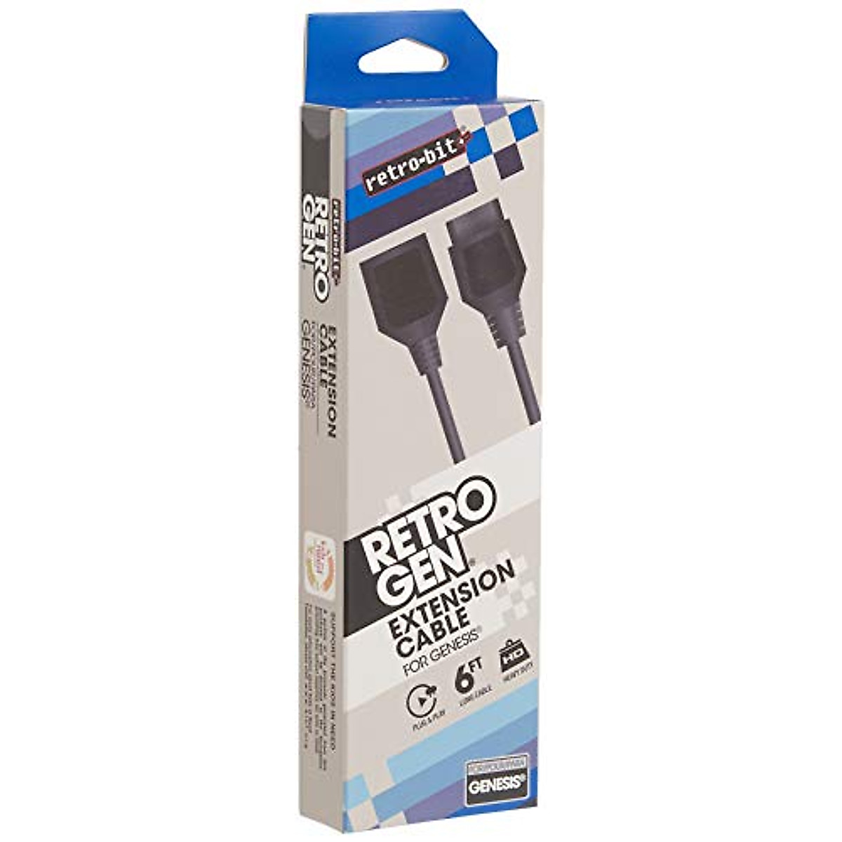 Retro-Bit Sega Genesis Controller Extension Cable